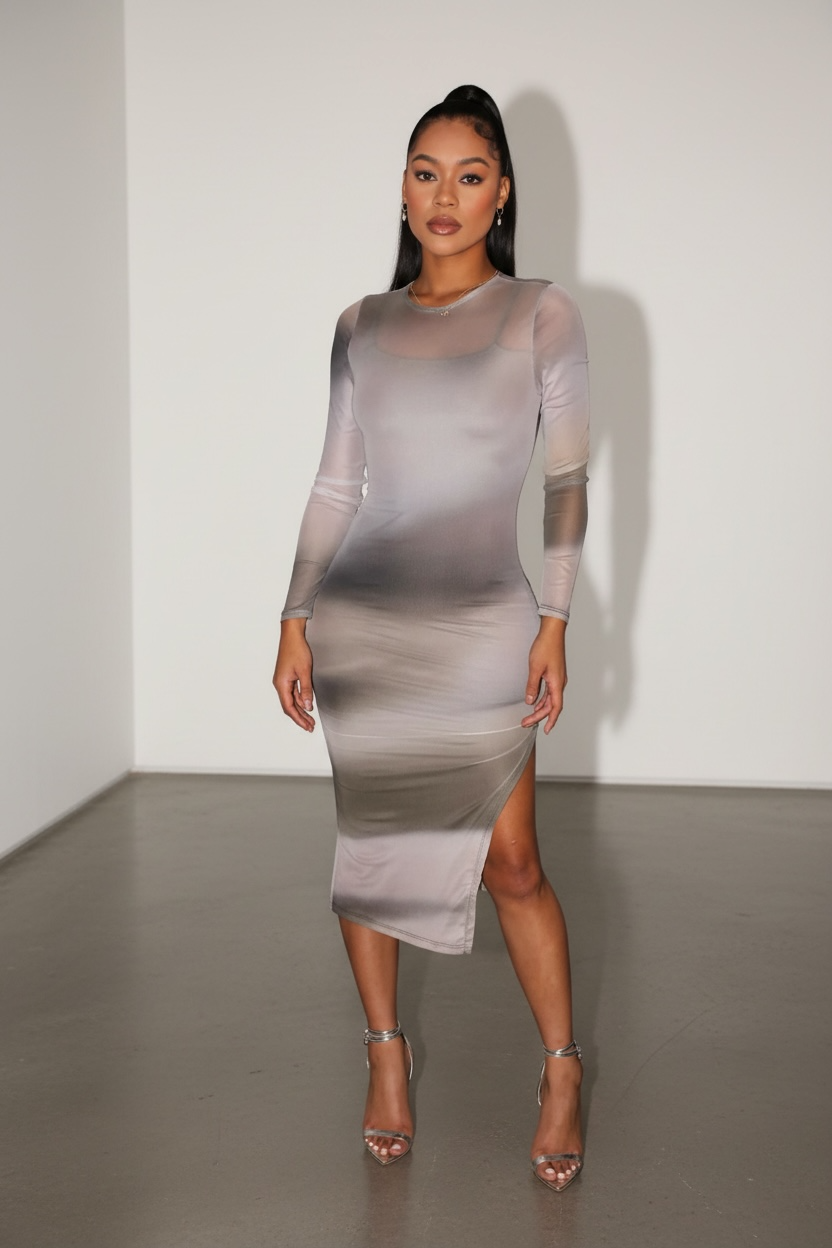 Olive Mirage Dress – thevanitykloset